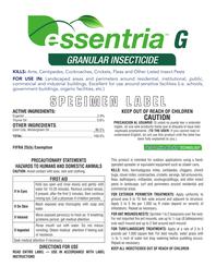Essentria G Granular Insecticide - Pitbull Pest Control