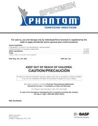 Phantom Termiticide/Insecticide - Pitbull Pest Control