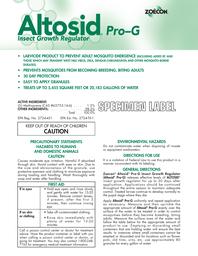Altosid Pro-G - Pitbull Pest Control